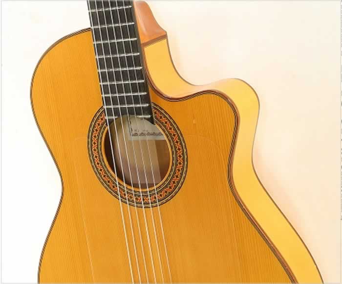 Alhambra 7FS CT E2 Thinline Cutaway Flamenco, 2010 | archive.12fret.com