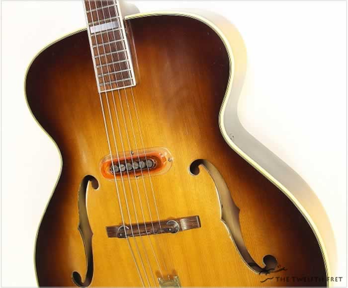 Epiphone Zephyr Deluxe Archtop Electric Sunburst, 1947 | archive.12fret.com