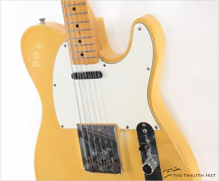 Fender Telecaster 'Don' Blonde, 1968 | archive.12fret.com