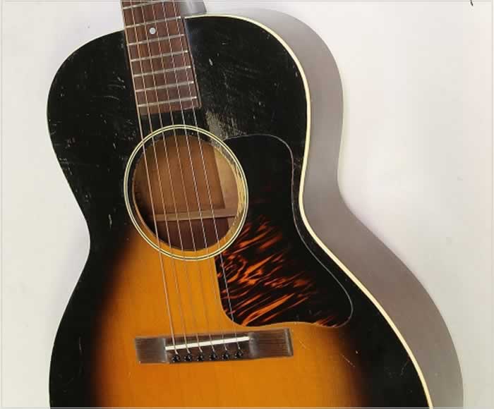 Gibson L-00 Steel String Guitar Sunburst, 1936 | archive.12fret.com