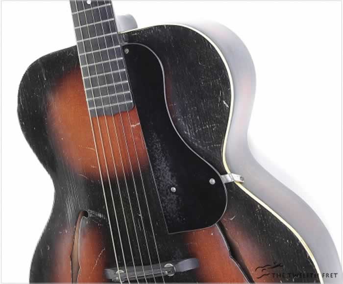 Gretsch Model 35 Archtop Guitar Sunburst, 1933 - The Twelfth Fret