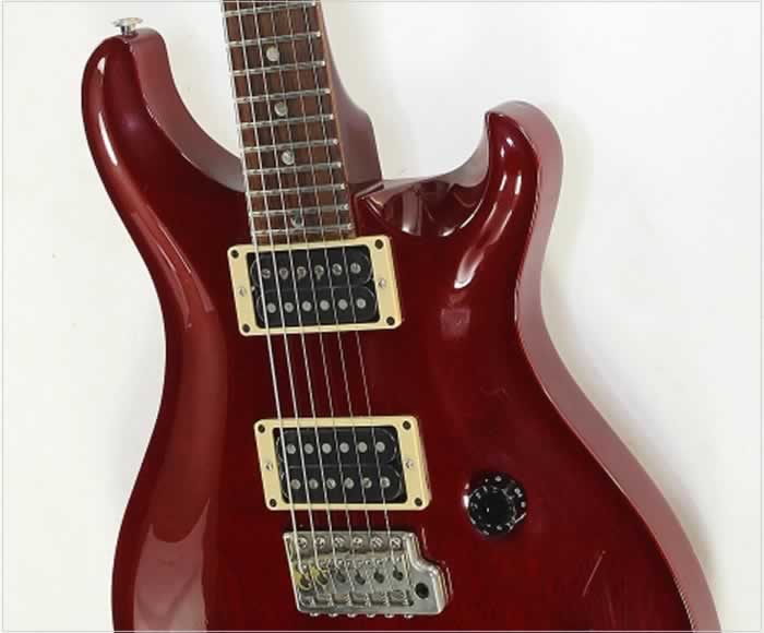 PRS Standard 24, Trans Red 1995 | archive.12fret.com