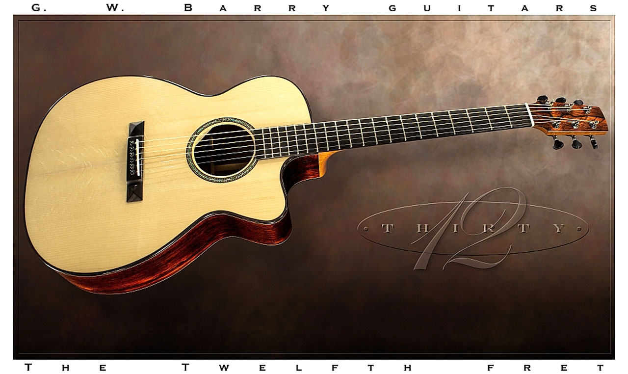 2017 G W Barry 30-12 OM Steel String Guitar | archive.12fret.com