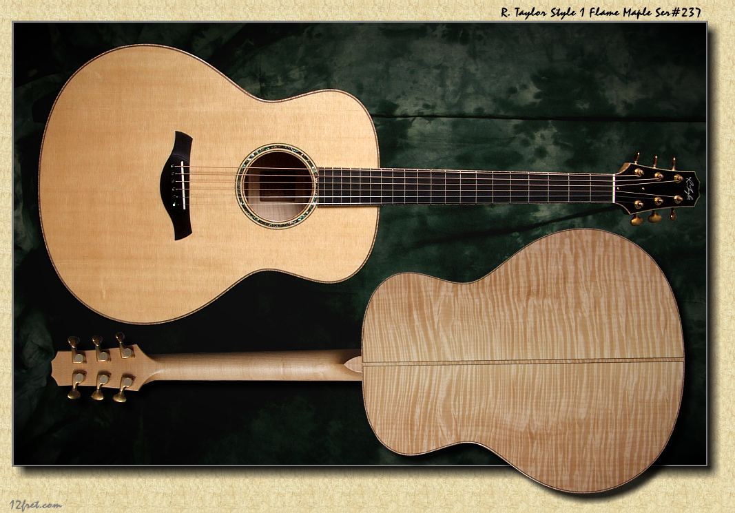 R. Taylor Style 1: Flame Maple - archive.12fret.com
