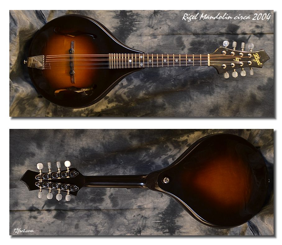 Rigel A-Style Mandolin 2004 - archive.12fret.com