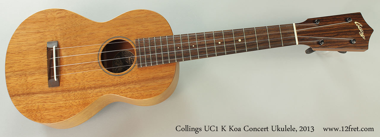 2013 Collings UC1 K Koa Concert Ukulele