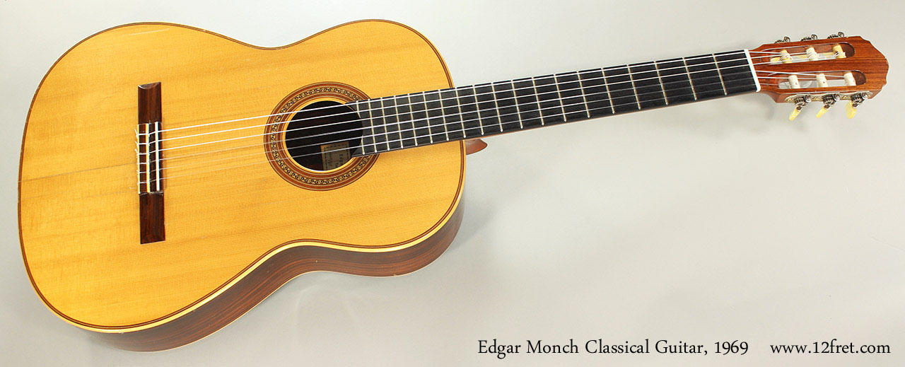 1969 Edgar Monch Classical Guitar