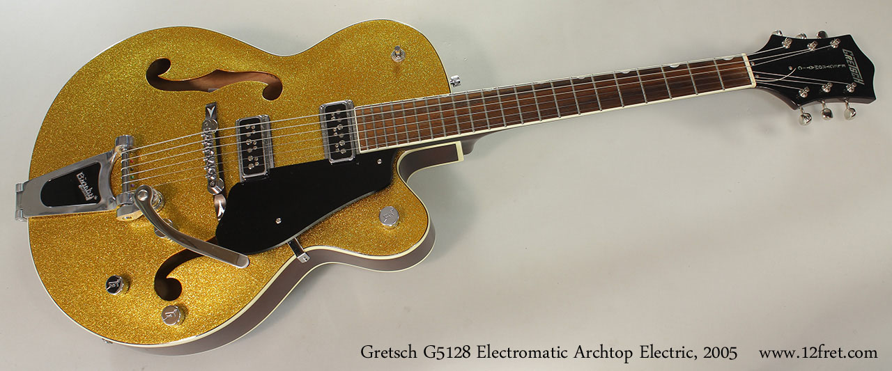 2005 Gretsch G5128 Electromatic Archtop Electric | archive.12fret.com