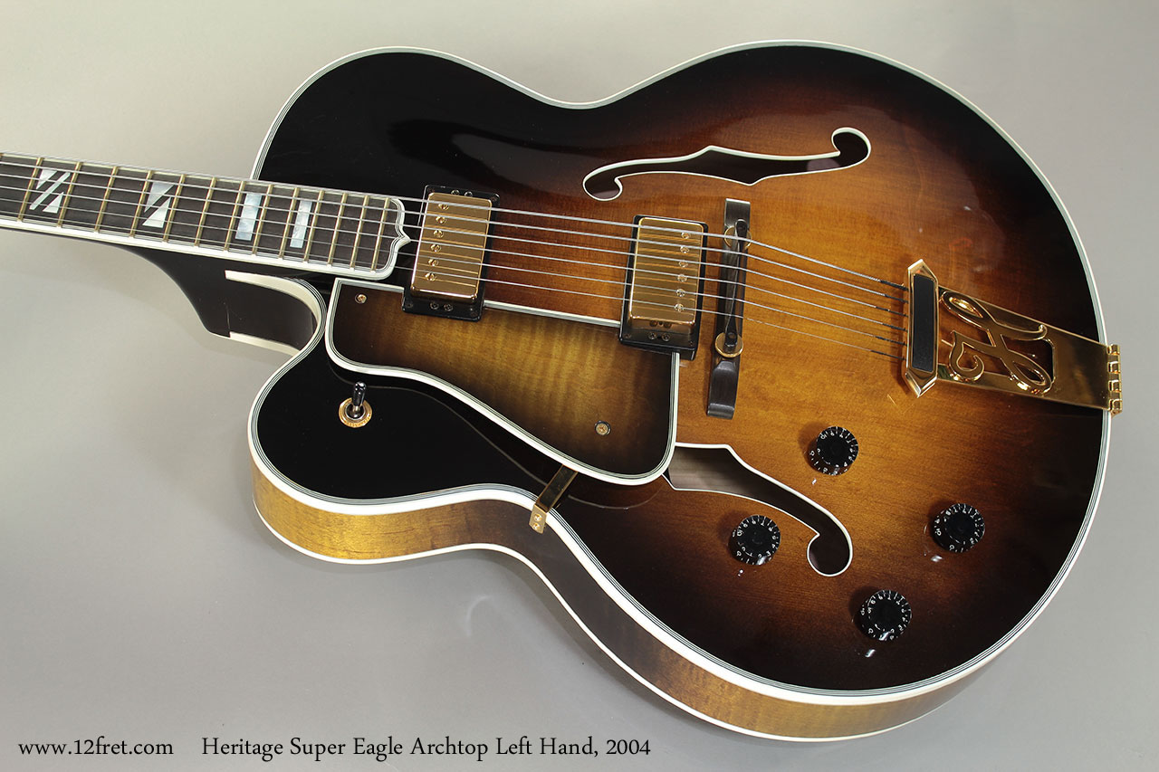 2004 Heritage Super Eagle Archtop Left Handed | archive.12fret.com