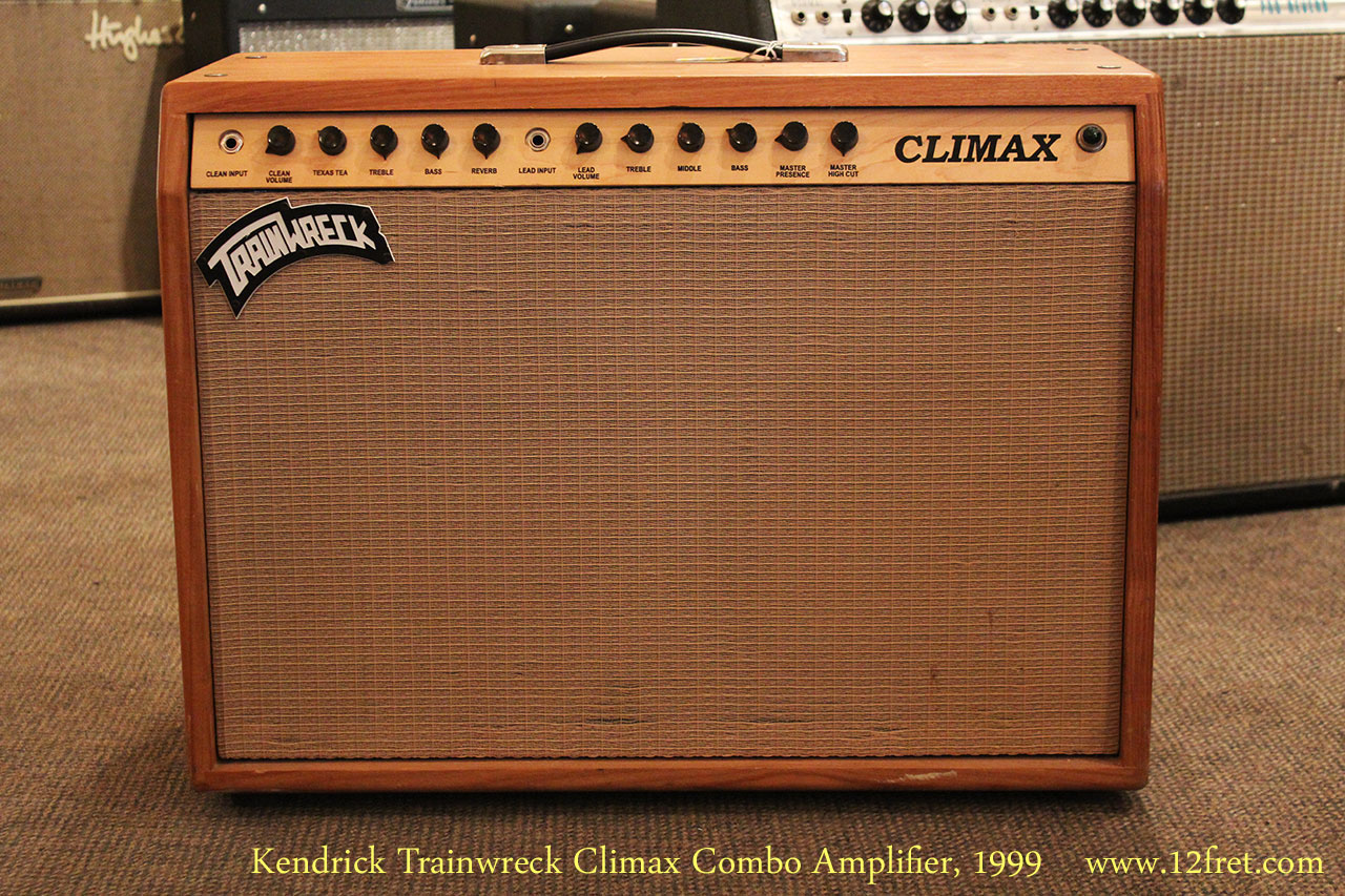 1999 Kendrick Trainwreck Climax Combo Amplifier SOLD | archive.12fret.com