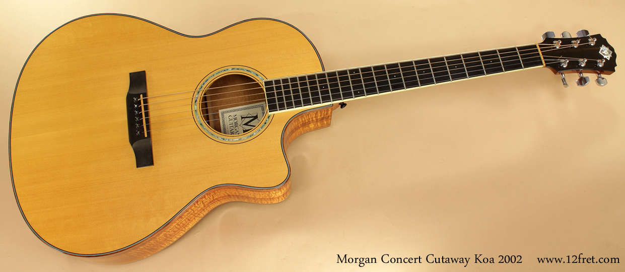 2002 Morgan Concert Cutaway Koa