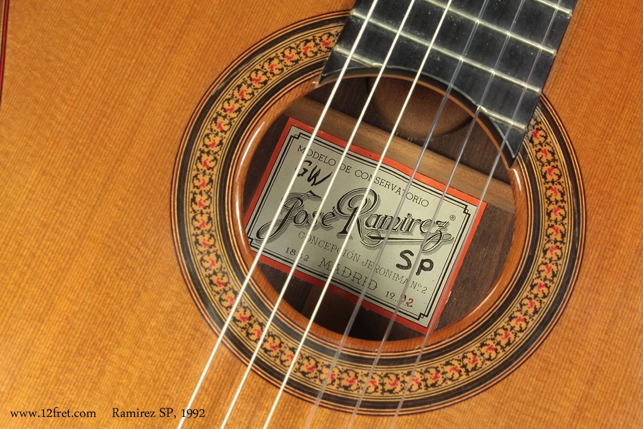 1992 Ramirez SP Classical Guitar | archive.12fret.com
